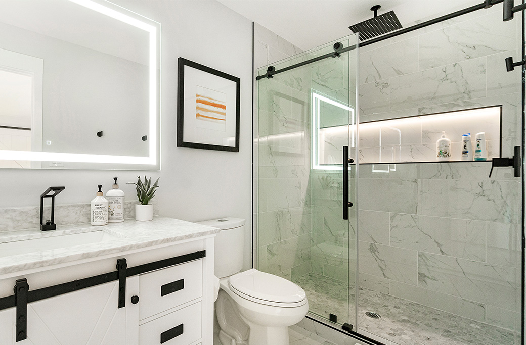 Tub-To-Shower Conversion in Johnston